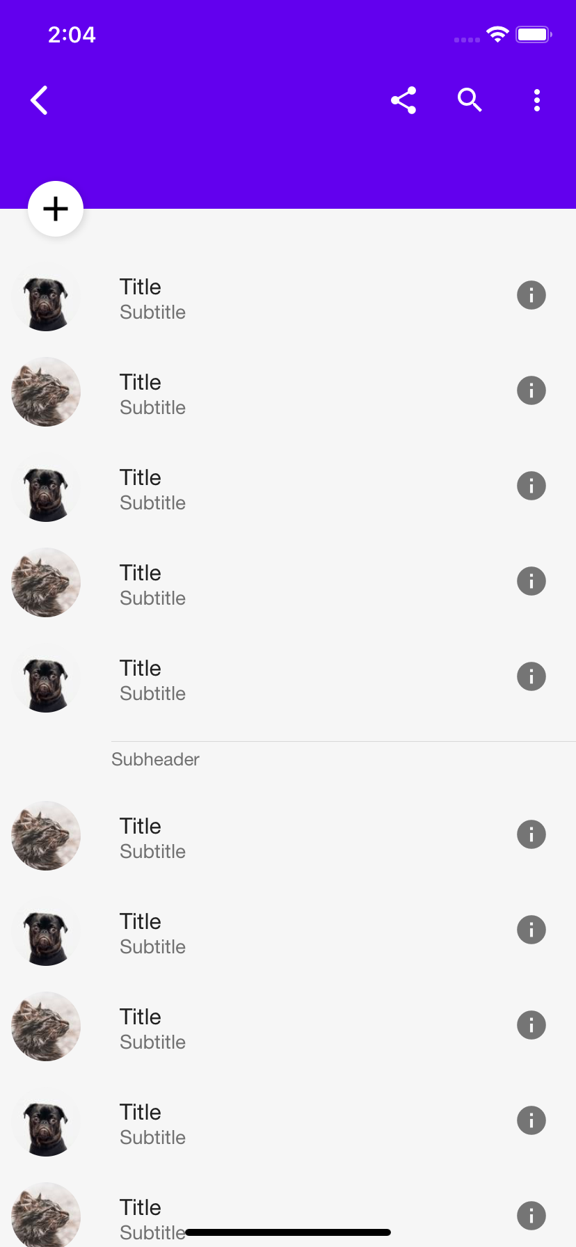 ReactXS - UIKit for Material Design 2.0 by React Native by InspireUI